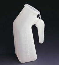 Disposable Male Urinal with Graduated Markings, Translucent, 50each/ca ...